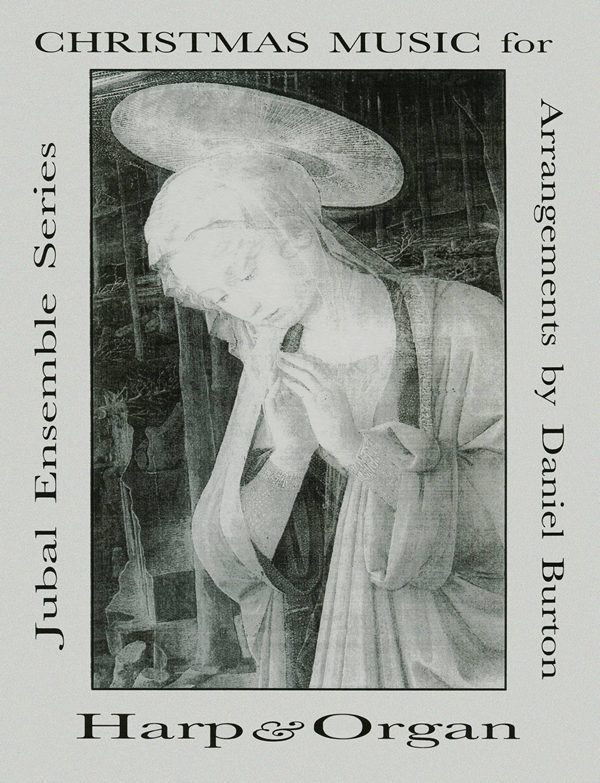 Harp Sheet Music: Christmas Music for Harp and Organ by BURTON, D.