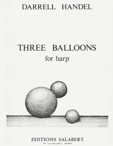 Harp Sheet Music: Three Balloons For Harp by HANDEL, D.