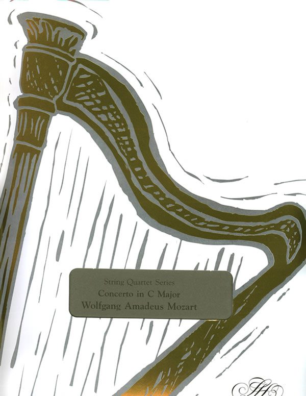 Harp Sheet Music: Concerto in C Major KV 299 for Flute & Harp by MOZART ...