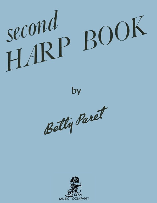 Harp Sheet Music: Second Harp Book by PARET, B.