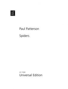 Harp Sheet Music: Spiders by PATTERSON, P.