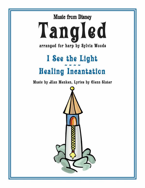 Harp Sheet Music: Tangled - Music from Disney by Menken, A./Woods, S.