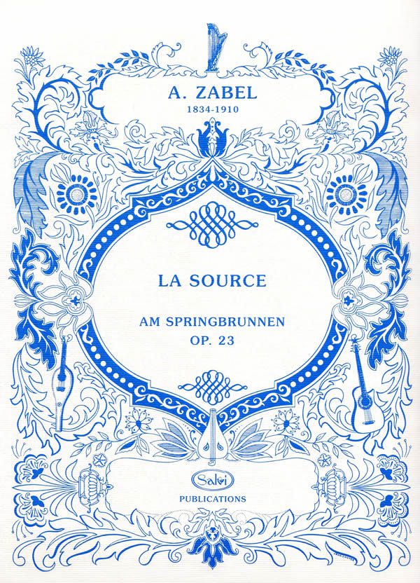 Harp Sheet Music: La Source Op 23 (Am Springbrunnen) (The Fountain) by ...