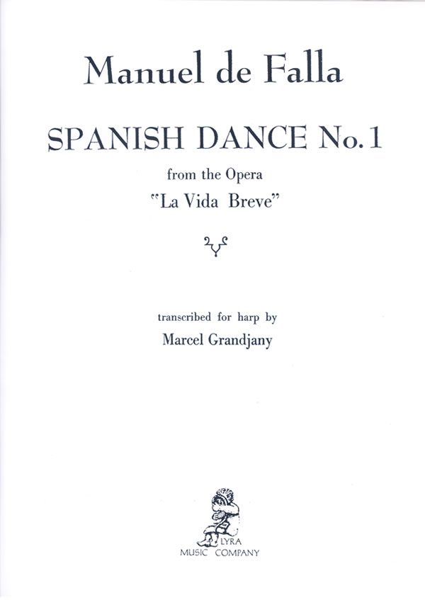 Harp Sheet Music: Spanish Dance no.1 by DE FALLA, M./GRANDJANY