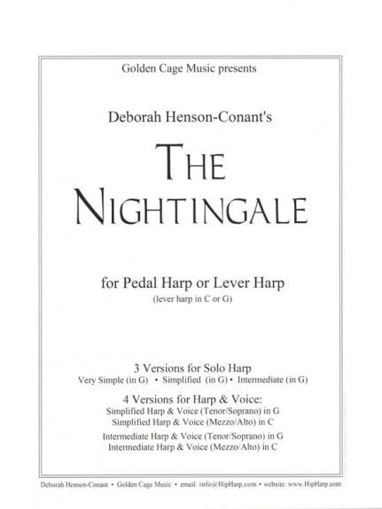 Harp Sheet Music: The Nightingale by HENSON-CONANT, D.