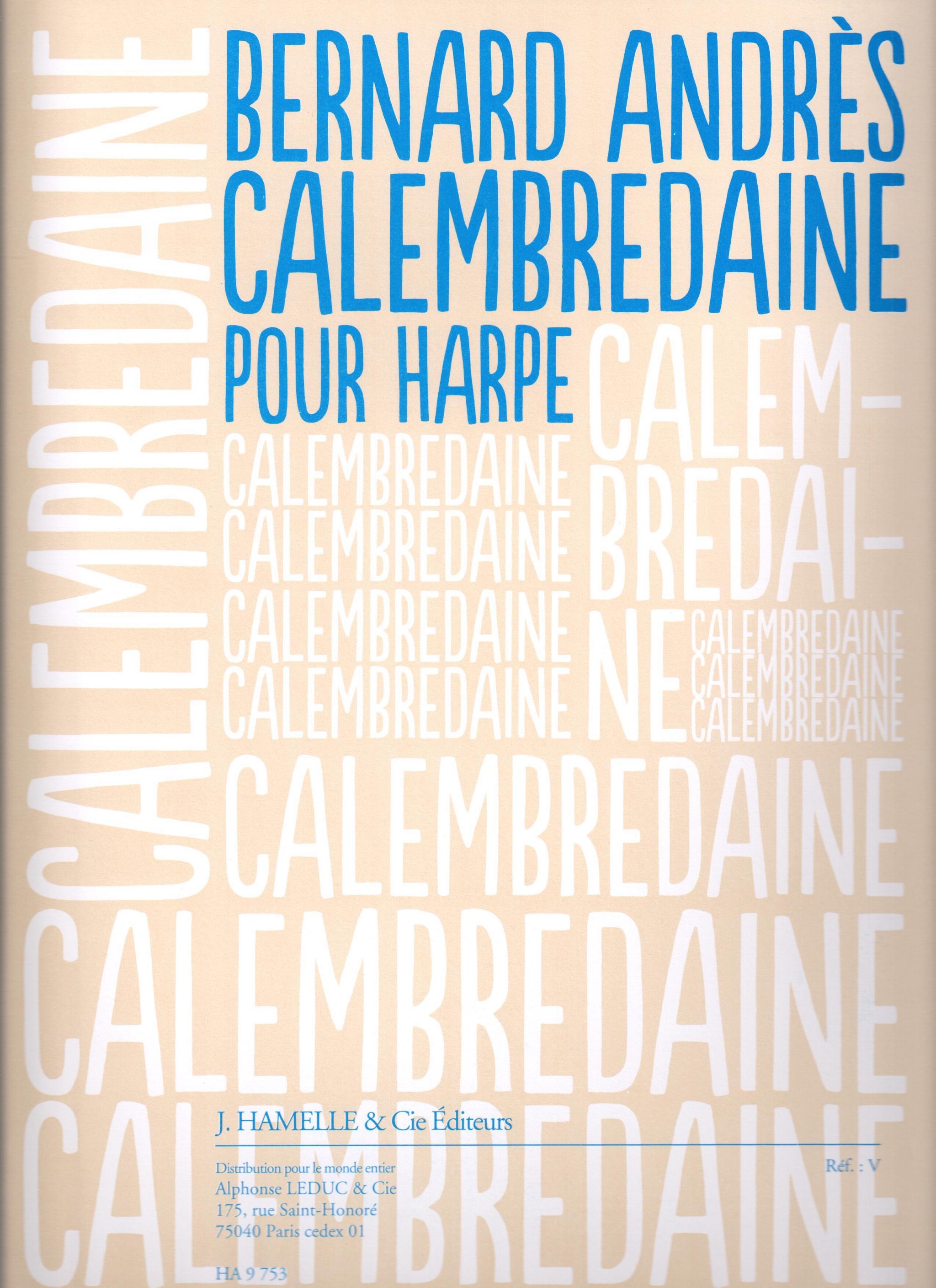 Calembredaine Pour Harpe - Harp.com