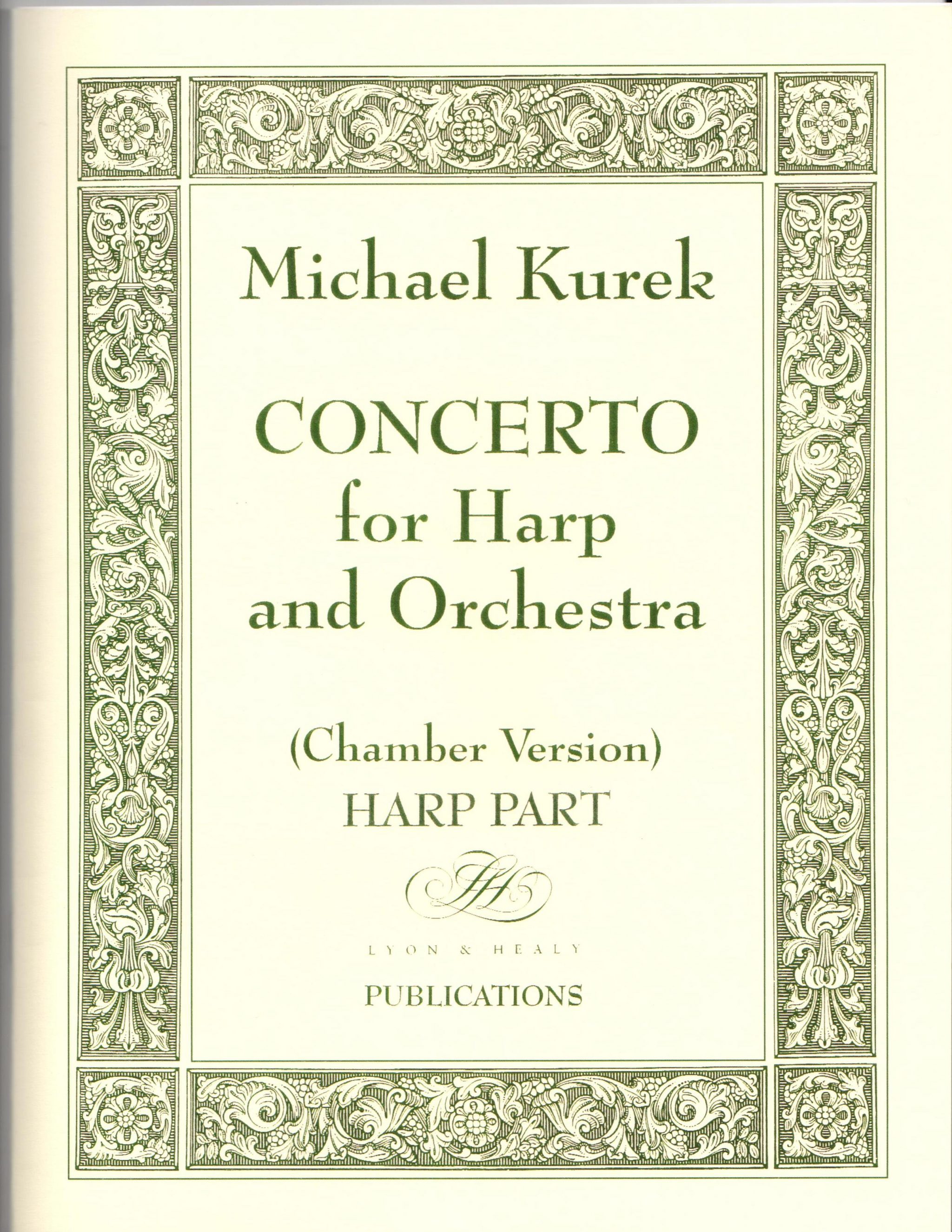 Concerto for Harp and Orchestra (Chamber Version) - Harp Part - Harp.com