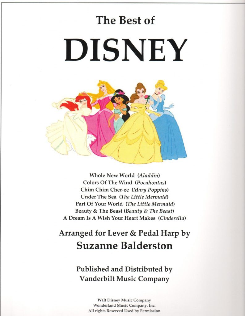 The Best of Disney (Lvr or Pdl) - Harp.com