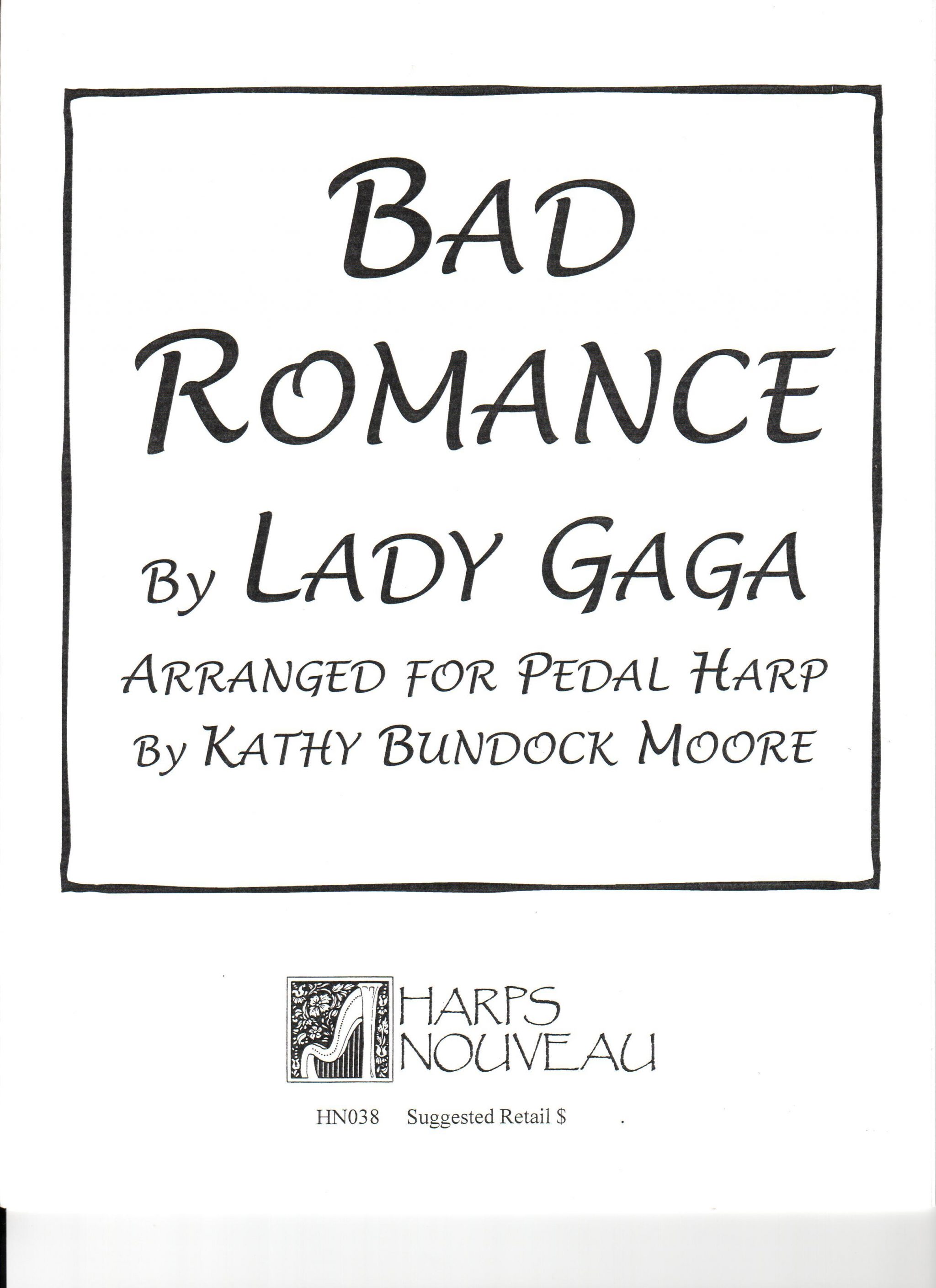 Bad Romance - Harp.com
