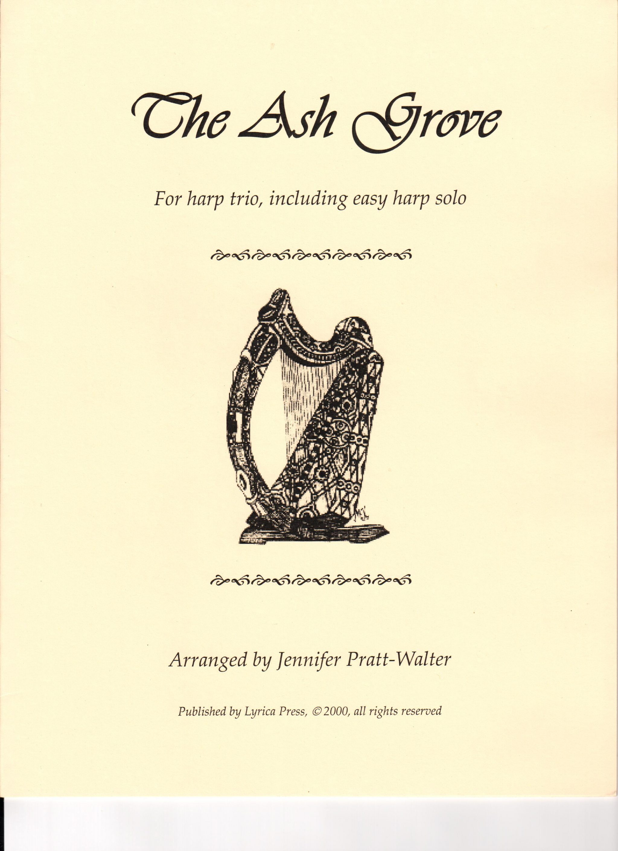 The Ash Grove for Harp Trio or Solo - Harp.com