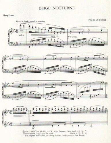 Beige Nocturne - Harp.com