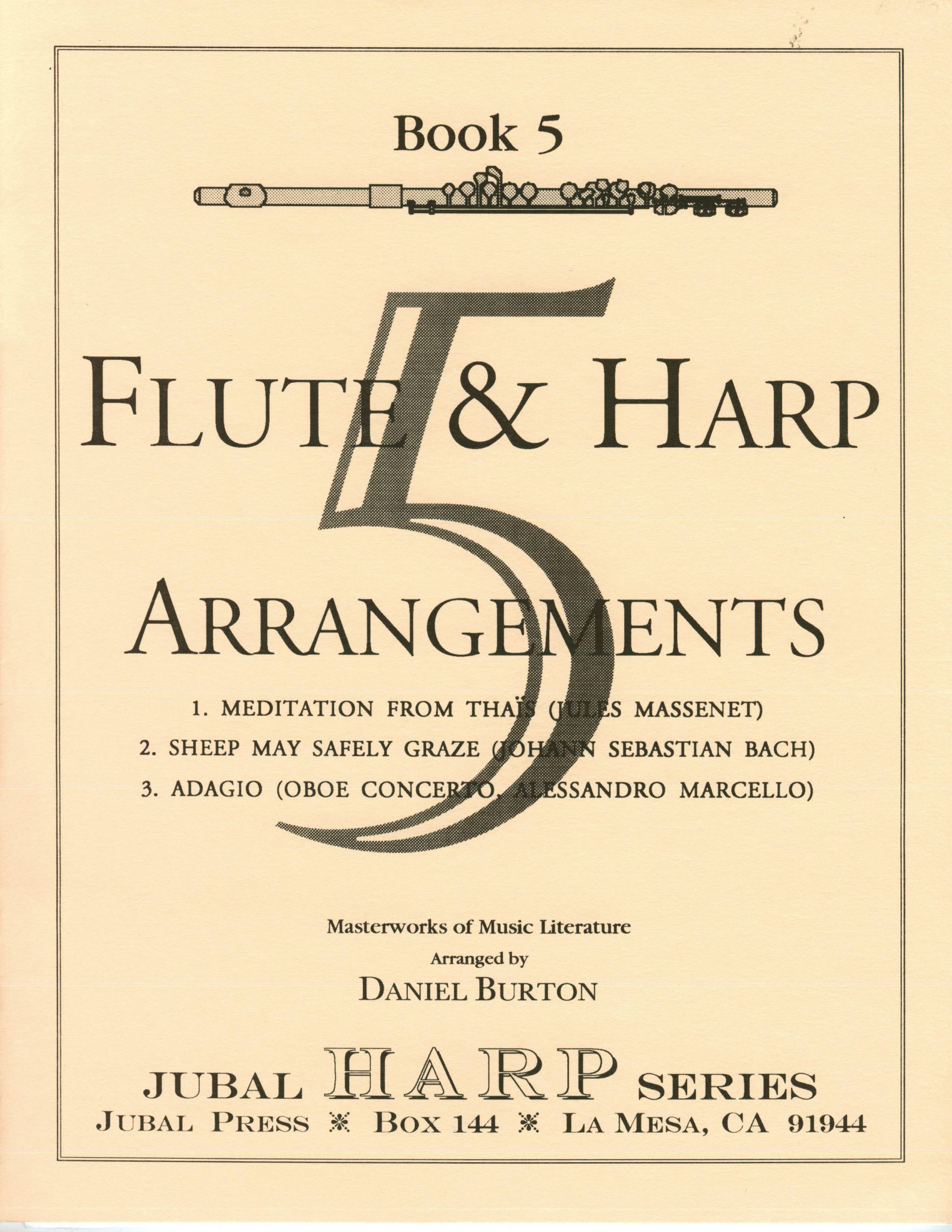 Flute & Harp Arrangements - Book 5 - Harp.com
