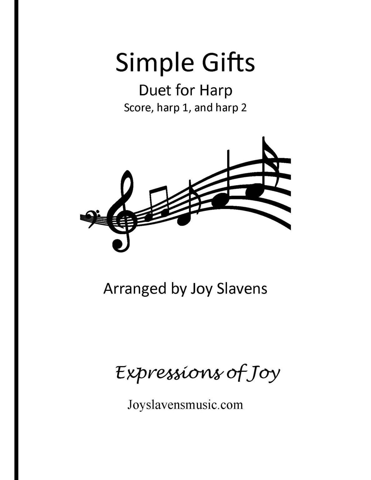 Simple Gifts -Duet for Harp - Harp.com